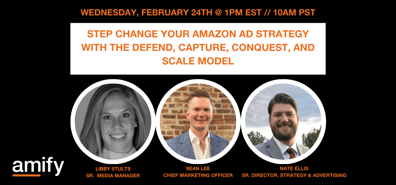 WEBINAR RECORDING: Step Change Your Amazon Ad Strategy with the Defend ...