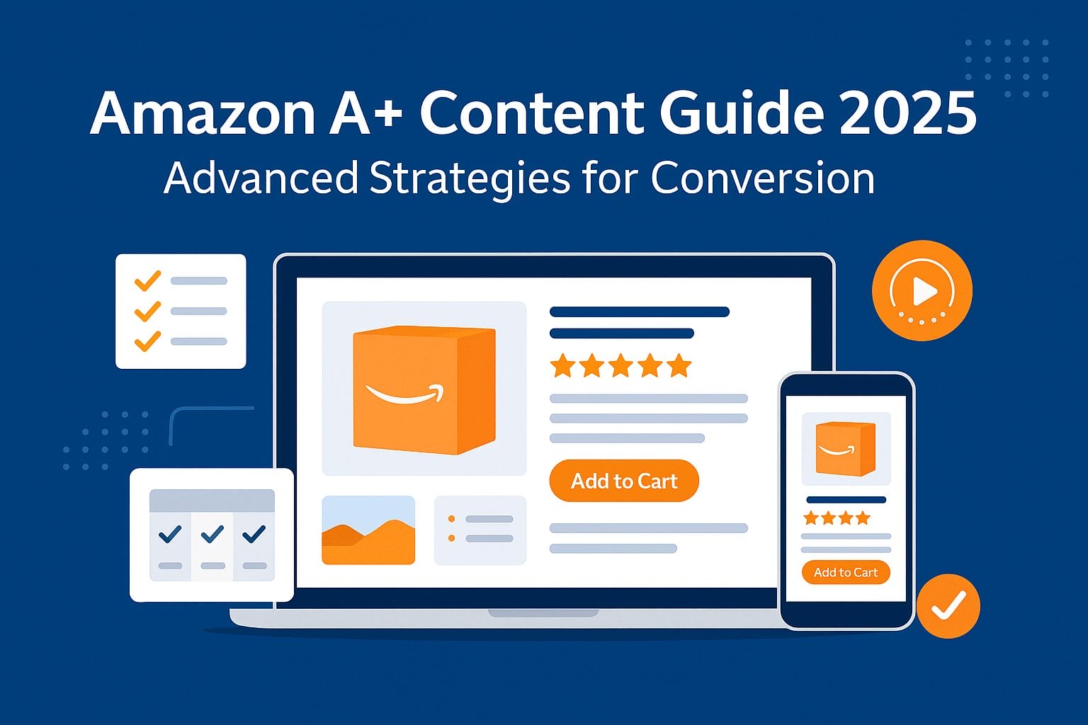 Amazon A+ Content Guide 2025: Advanced Strategies for Conversion | Amify